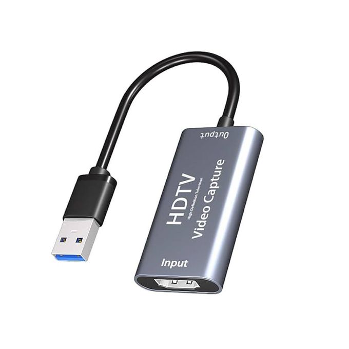 Shop Generic 4K Ultra HD Professional USB Video Capture Card - Grey ...