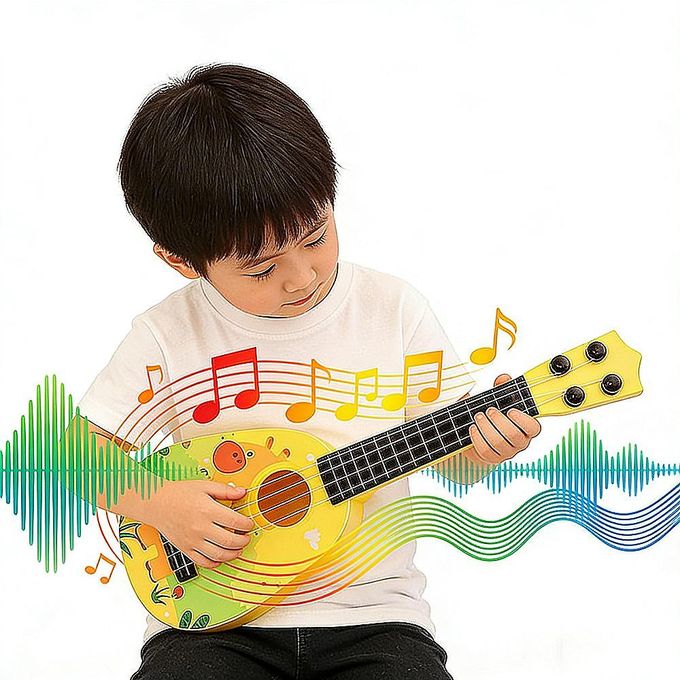 Shop Generic Cartoon Giraffe Kids' Ukulele Toy Online | Jumia Ghana