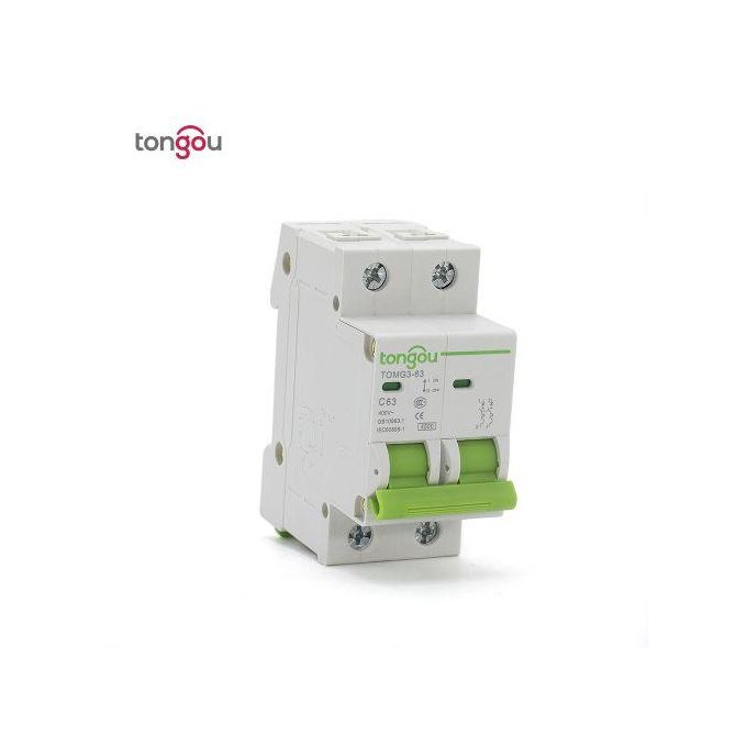 Shop Generic 2 Pole 63A MCB Miniature Circuit Breaker Type AC 110V 230V ...
