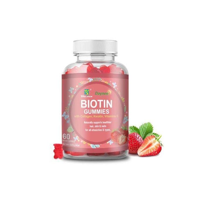 Shop Daynee BIOTIN GUMMIES With Collagen, Keratin & Vitamin