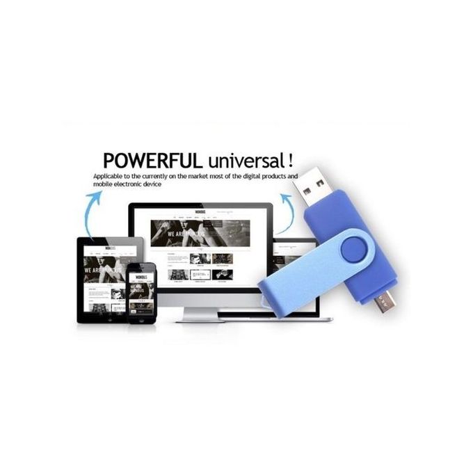 Shop Generic USB 2.0 Flash Drive - 512GB - Blue Online | Jumia Ghana