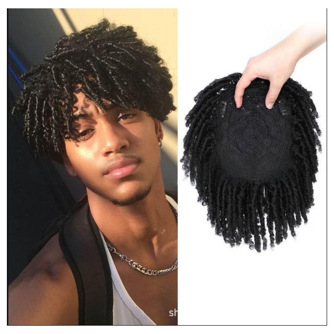 Shop Fashion Men's Short Dreadlock Wig - Natural Black