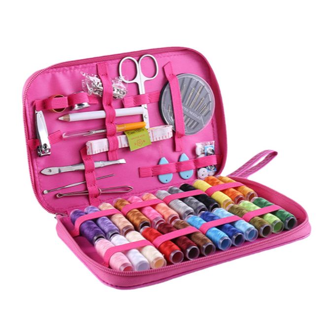 Shop Generic All-in-one Portable Sewing Kit Bag Organizer Thread Rose ...