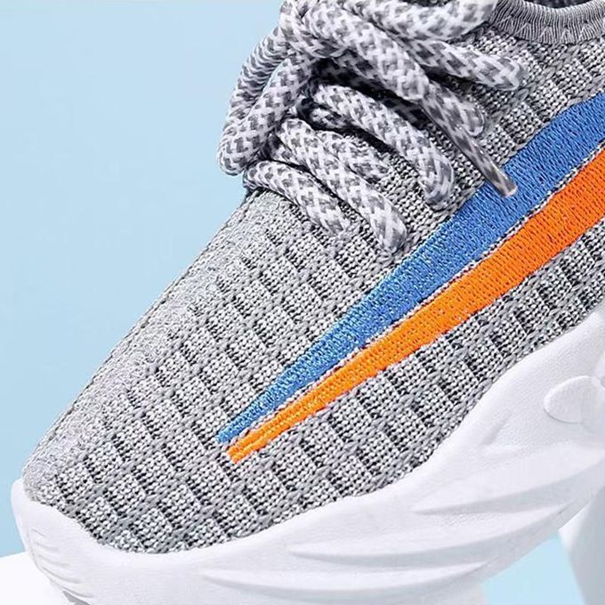 Shop Fashion Kids Two-color Strips Sport Lightweight Casual
