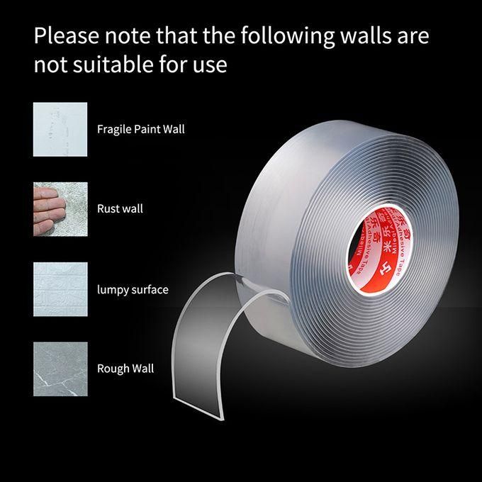 Shop Nano Multi-Purpose Double-Sided Grip Tape - Transparent - 5m ...