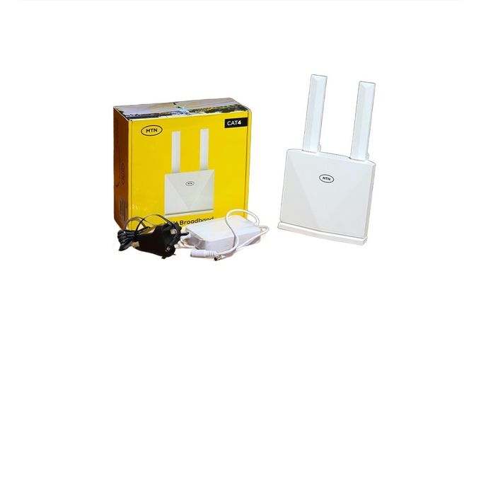 Shop MTN 4G Router Wifi cat 4 Supports all sim cards Turbonet Yellow ...