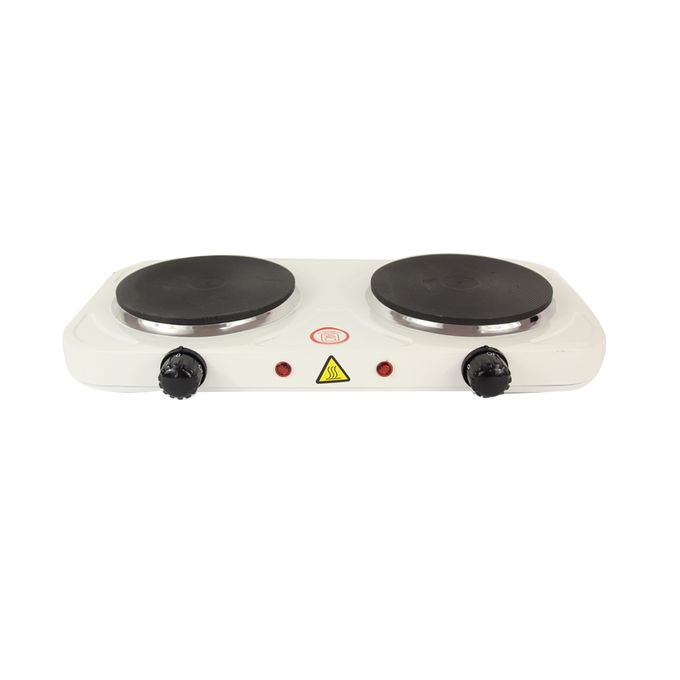 Shop White Label Electric Hot Plate - 2 Burner White Online | Jumia Ghana