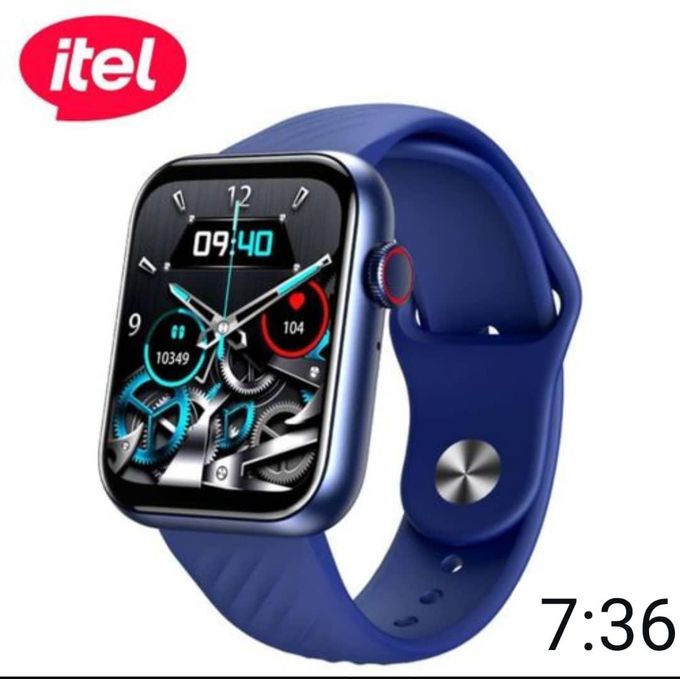 Shop Itel Black ISW-011 Smartwatch – Bluetooth Calls, Health Monitor ...